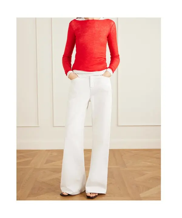 Auralee Long-sleeve Knit Top