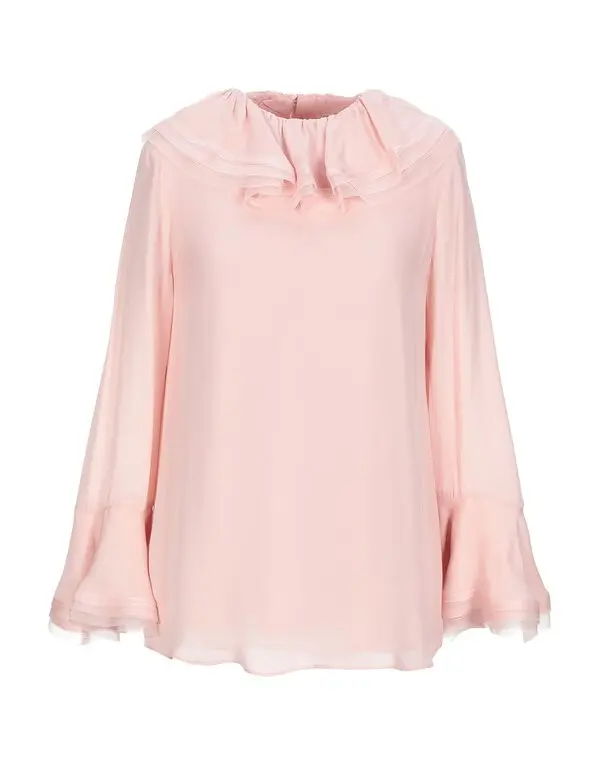 Tory Burch Long-sleeve Crew Neck Top