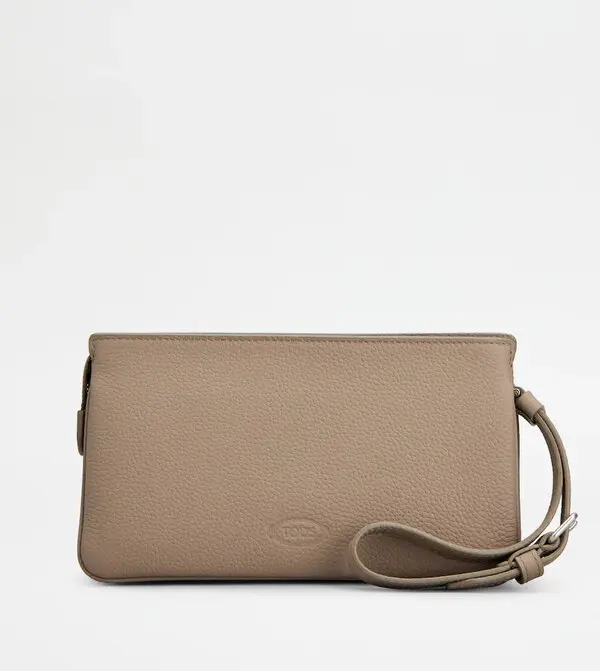 TOD'S Zipper Clutch