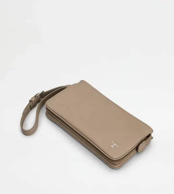 TOD'S Zipper Clutch