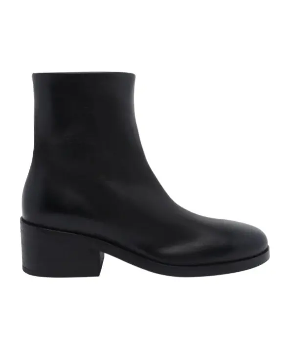 Marsèll Olo Zip Ankle Boots - Black