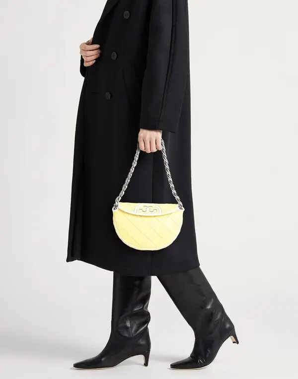 Tory Burch Chain Handle Saddle Bag