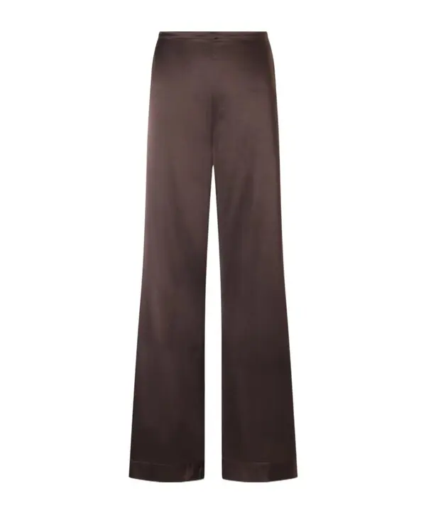 Staud Brown Smooth Trousers - Black