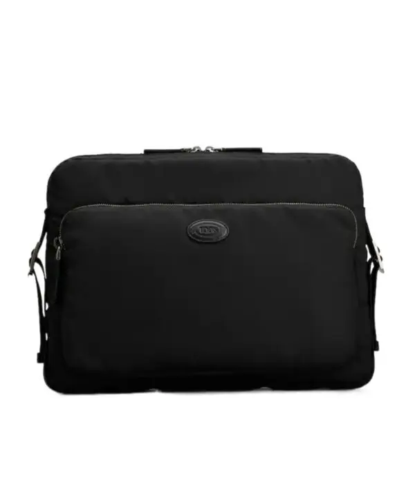 TOD'S Padded Laptop Bag - Black