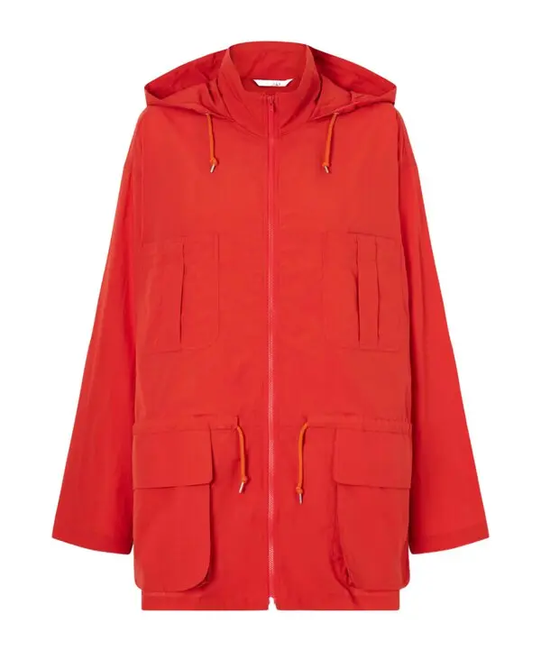 Auralee Hooded Utility Jacket