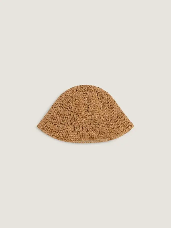 Givenchy Paris Raffia-effect Bucket Hat