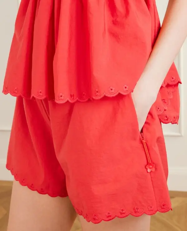 Cecilie Bahnsen Embroidered Shorts