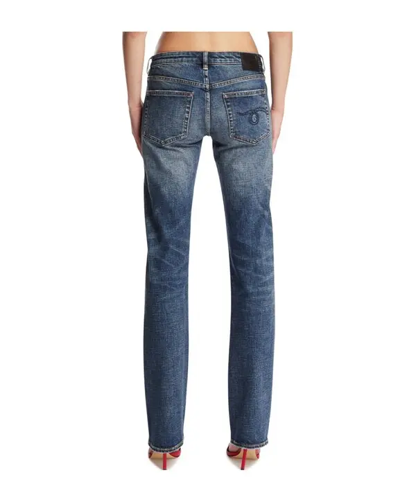 R13 Straight-leg Belt-loop Jeans