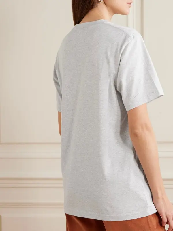 SPORTY  RICH Crew Neck T-shirt