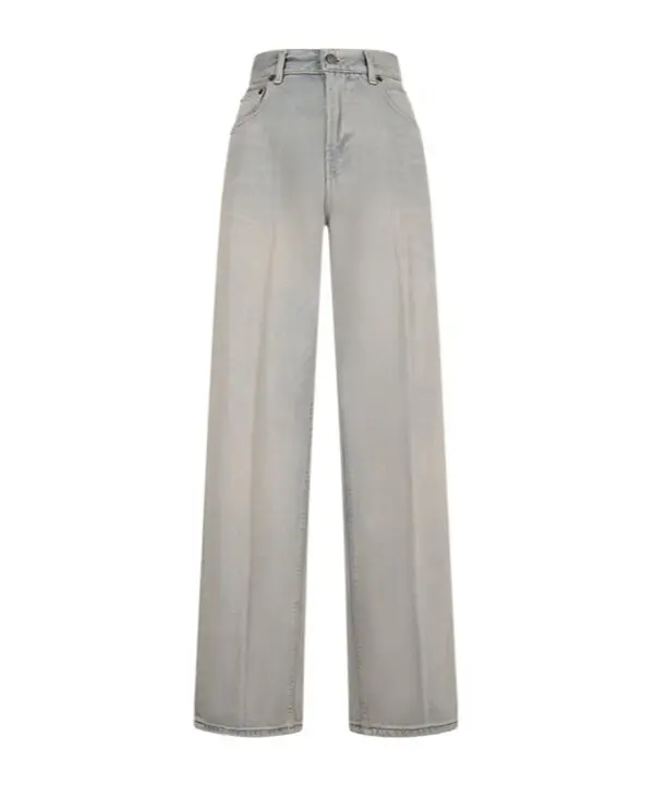 HAIKURE Belt Loop Jeans - Light Blue