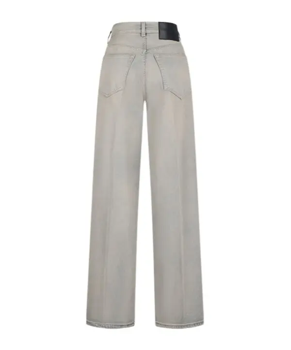 HAIKURE Belt Loop Jeans - Light Blue
