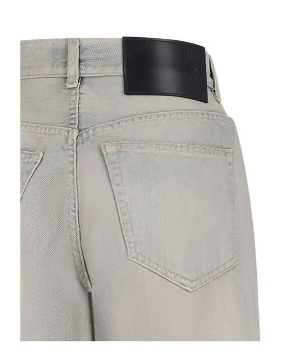 HAIKURE Belt Loop Jeans - Light Blue