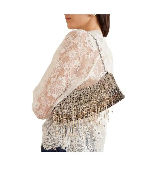 Rabanne 1969 Fringed Shoulder Bag