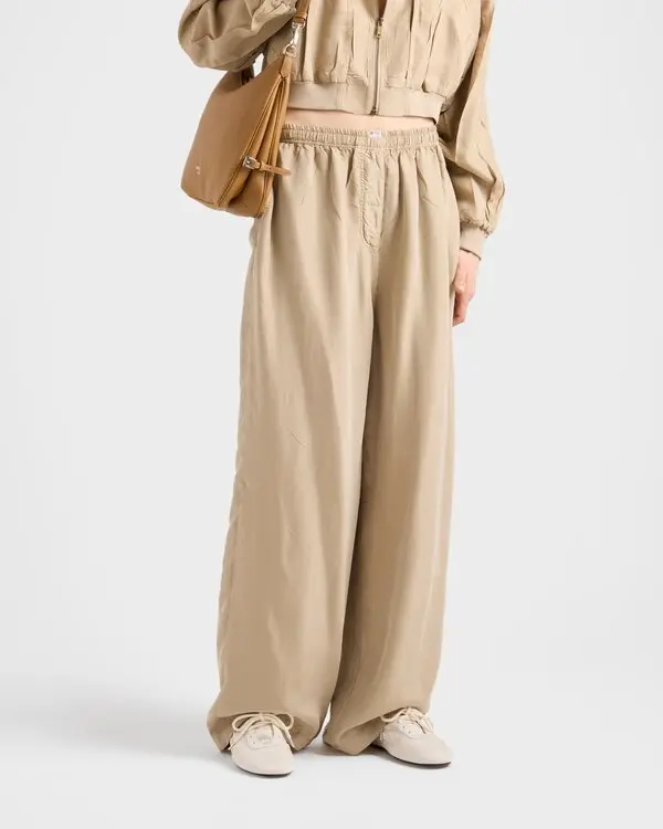 Prada Old Silk Pants