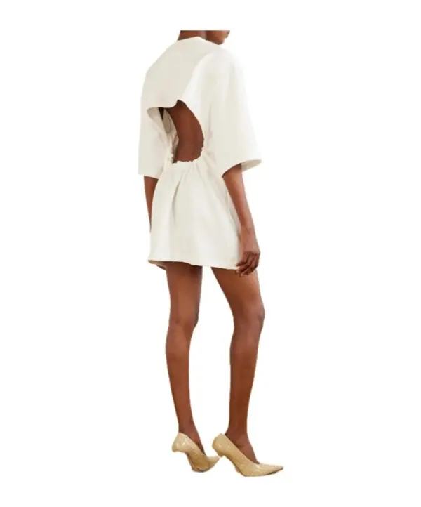 Wardrobe.NYC Soft Cotton T-shirt Dress