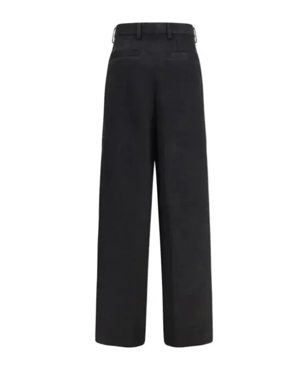 Dries Van Noten Wide-leg Jacquard Trousers