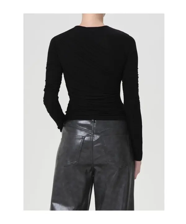 AGOLDE Tania Twist Top