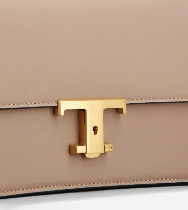 TOD'S T Timeless Flap Bag In Leather Mini