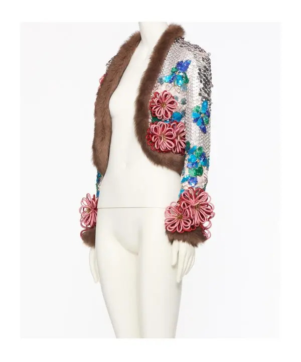 Valentino Garavani Embellished Floral Jacket