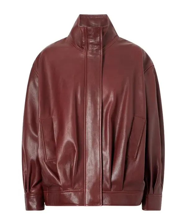 ARMA Paula Full-grain Leather Jacket - No