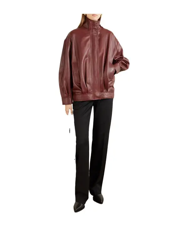 ARMA Paula Full-grain Leather Jacket