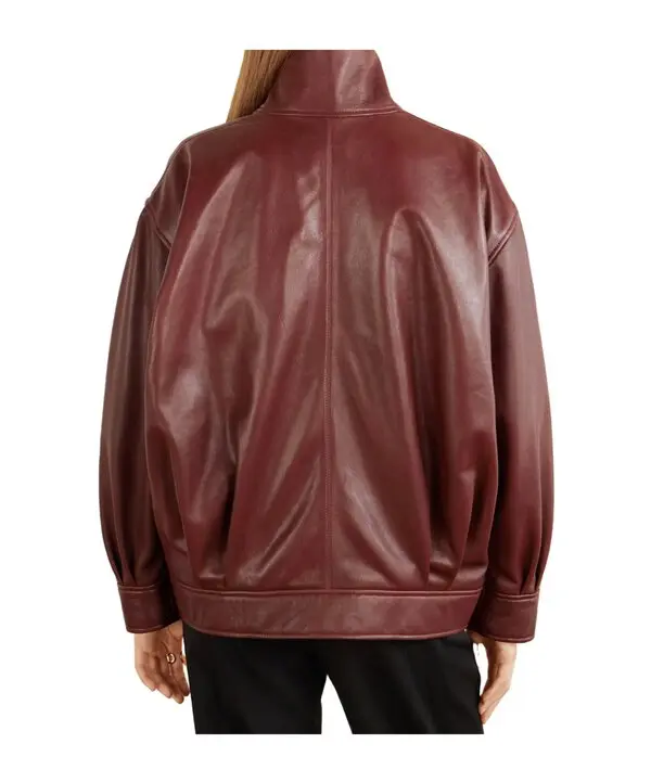 ARMA Paula Full-grain Leather Jacket