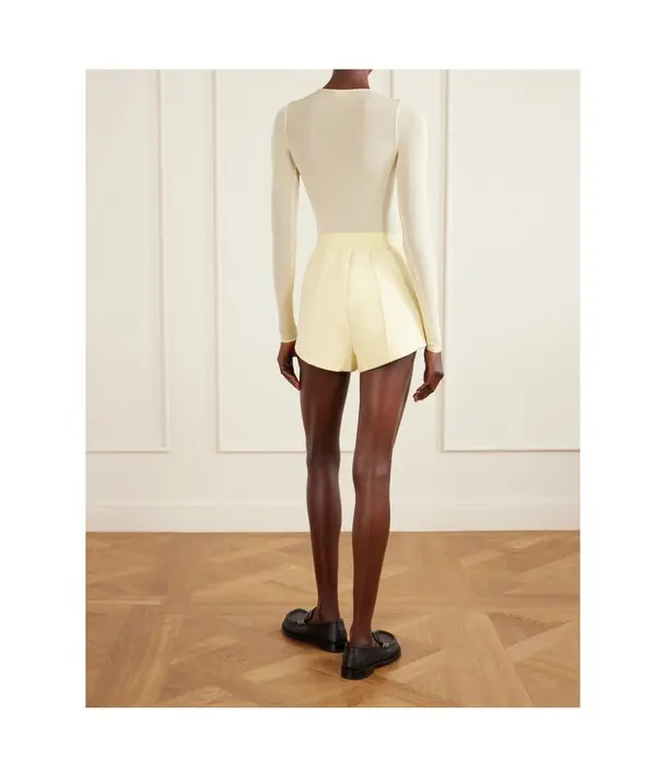 Wardrobe.NYC Pleated Casual Shorts