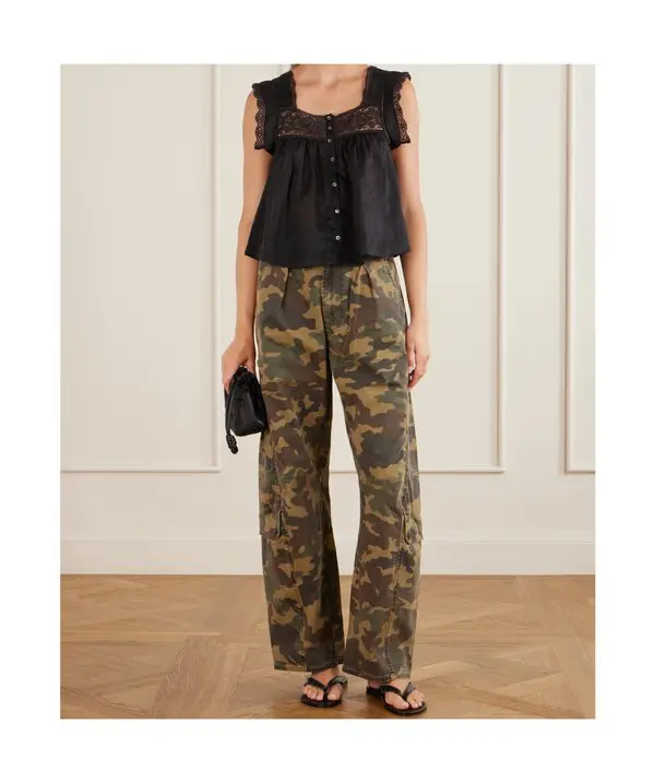Citizens Of Humanity Embroidered Lace Shirt