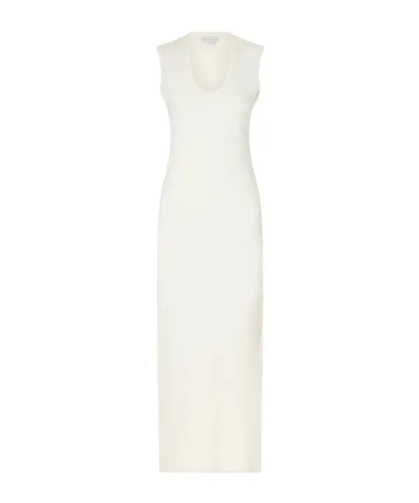 Stella McCartney Sleeveless Jersey Column Midi Dress