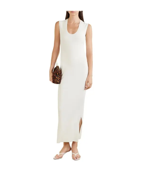 Stella McCartney Sleeveless Jersey Column Midi Dress