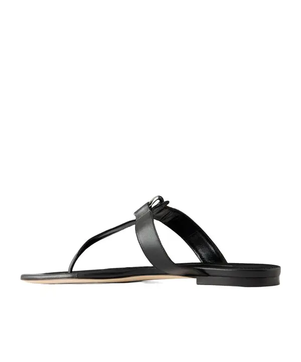 Manolo Blahnik Minimalist Flip Flops