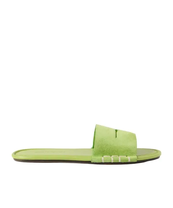 J.W.ANDERSON Whipstitched Suede Slides