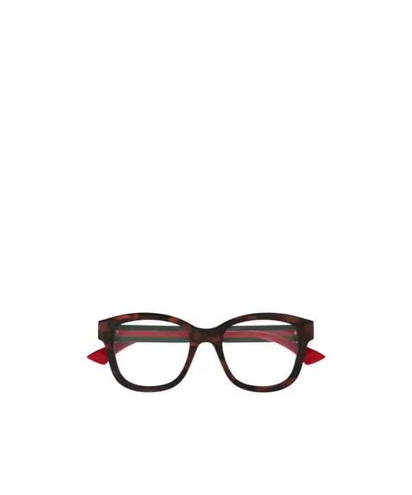 Gucci Rectangular Optical Glasses - Havana