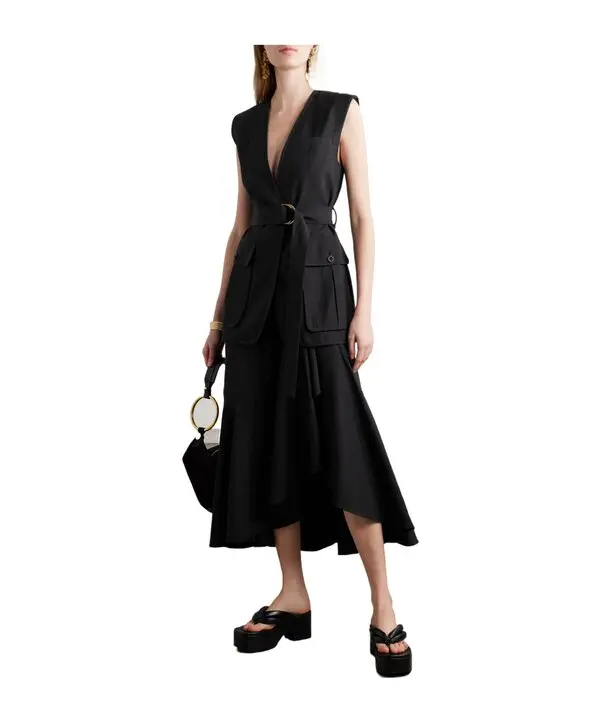 Ulla Johnson Lyocell-blend Twill Vest