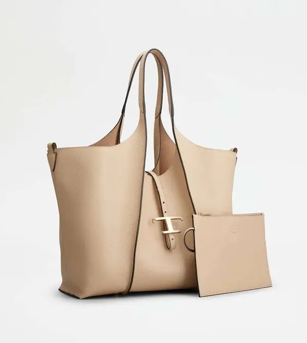 TOD'S T Timeless Medium Shopping Bag