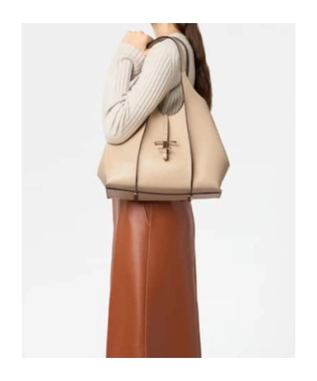 TOD'S T Timeless Medium Shopping Bag