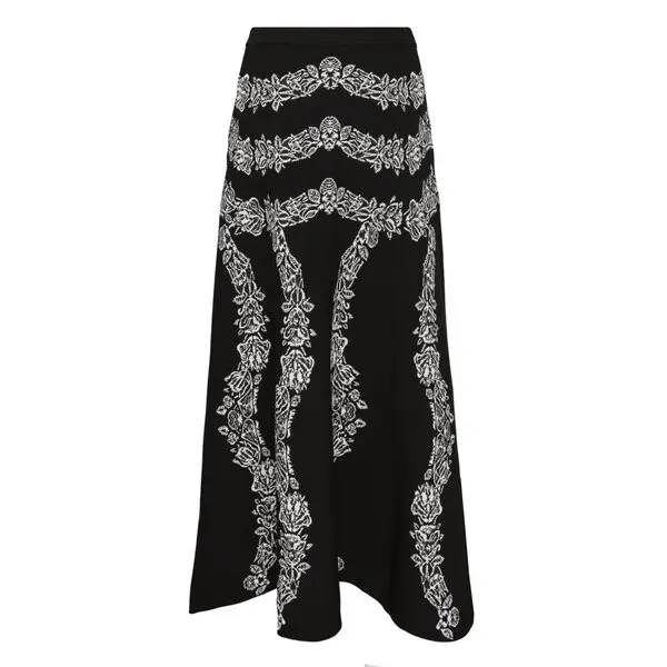 Ulla Johnson Valencia Jacquard Midi Skirt