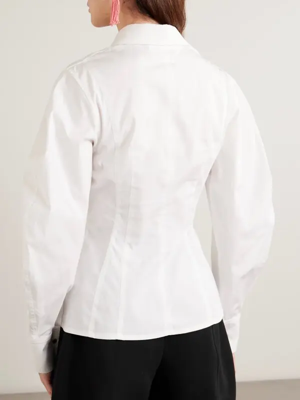 Carolina Herrera Curved Shirt