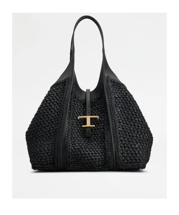 TOD'S Timeless Woven Tote Bag