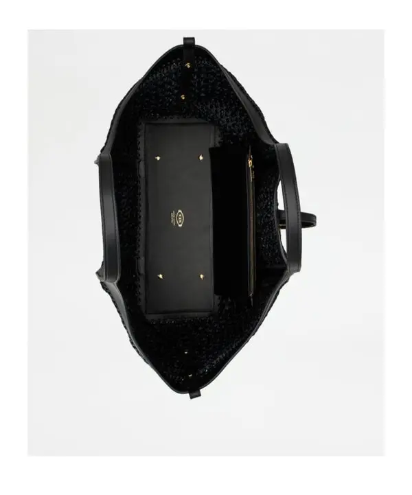 TOD'S Timeless Woven Tote Bag