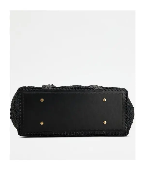 TOD'S Timeless Woven Tote Bag