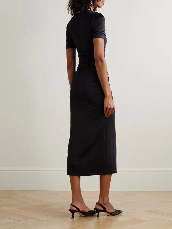 Carolina Herrera Pleated Dress
