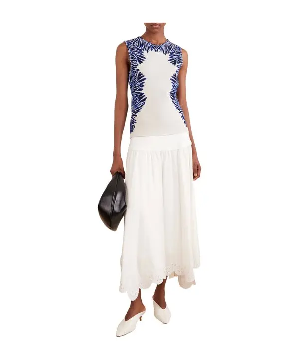 Ulla Johnson Aylin Jacquard-knit Tank