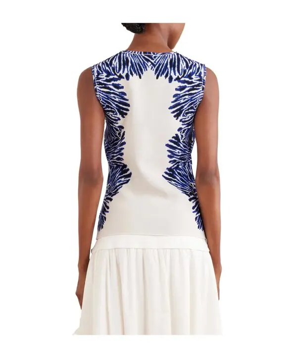 Ulla Johnson Aylin Jacquard-knit Tank
