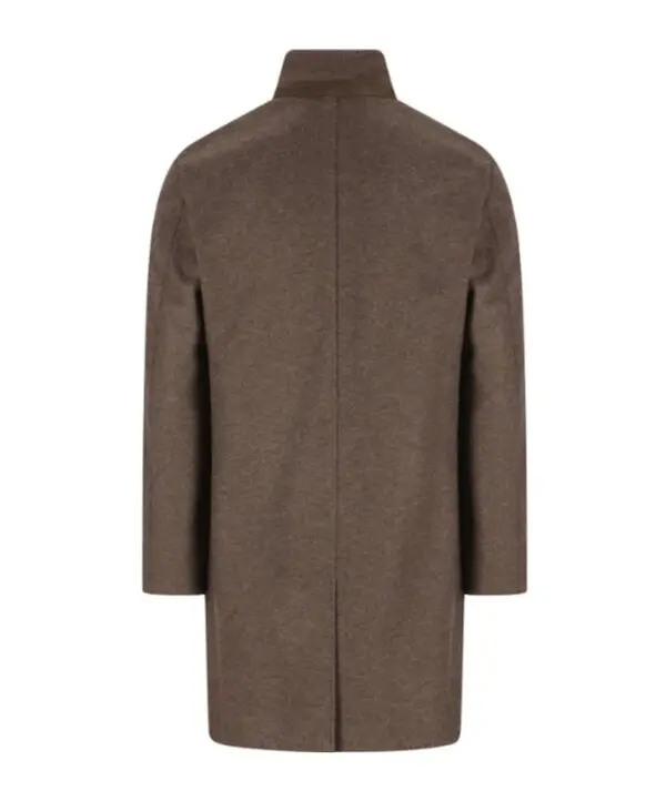 Loro Piana High-neck Sweater Coat