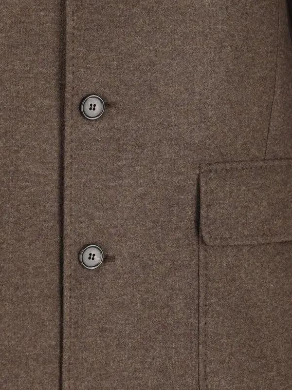 Loro Piana High-neck Sweater Coat