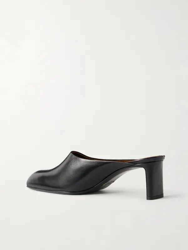 Khaite Square-toe Heeled Mules