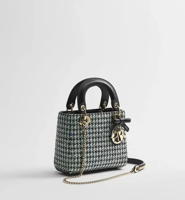 Dior Mini Lady Bag With Chain