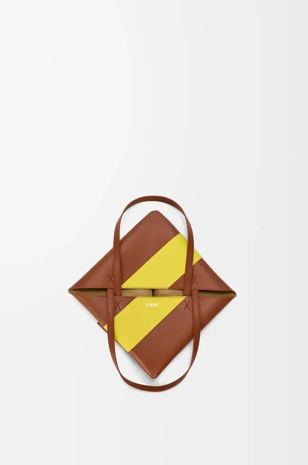 Loewe Medium Puzzle Fold Tote In Classic Calfskin