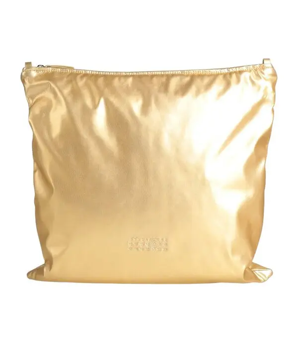 MAISON MARGIELA Large Metallic Handbag - Nude